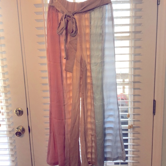 Fashion Nova | Pants & Jumpsuits | Brand New Fashion Nova Pastel Color ...